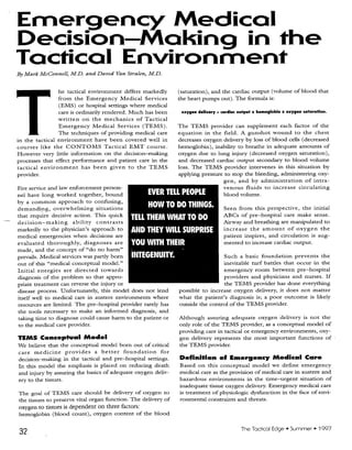 Emergency Medical Decision Making | PDF