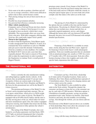 Tesla Final Project 2014 | PDF