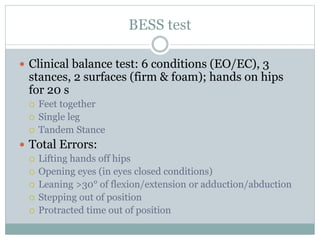 Concussion treatment | PPTX