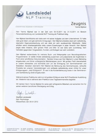 Reference Landsiedel Nlp Training Pdf