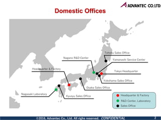 Advantec Co., Presentation 2016 | PPT