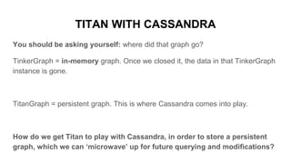 GRAPH 101- GETTING STARTED WITH TITAN AND CASSANDRA | PPT