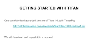 GRAPH 101- GETTING STARTED WITH TITAN AND CASSANDRA | PPT