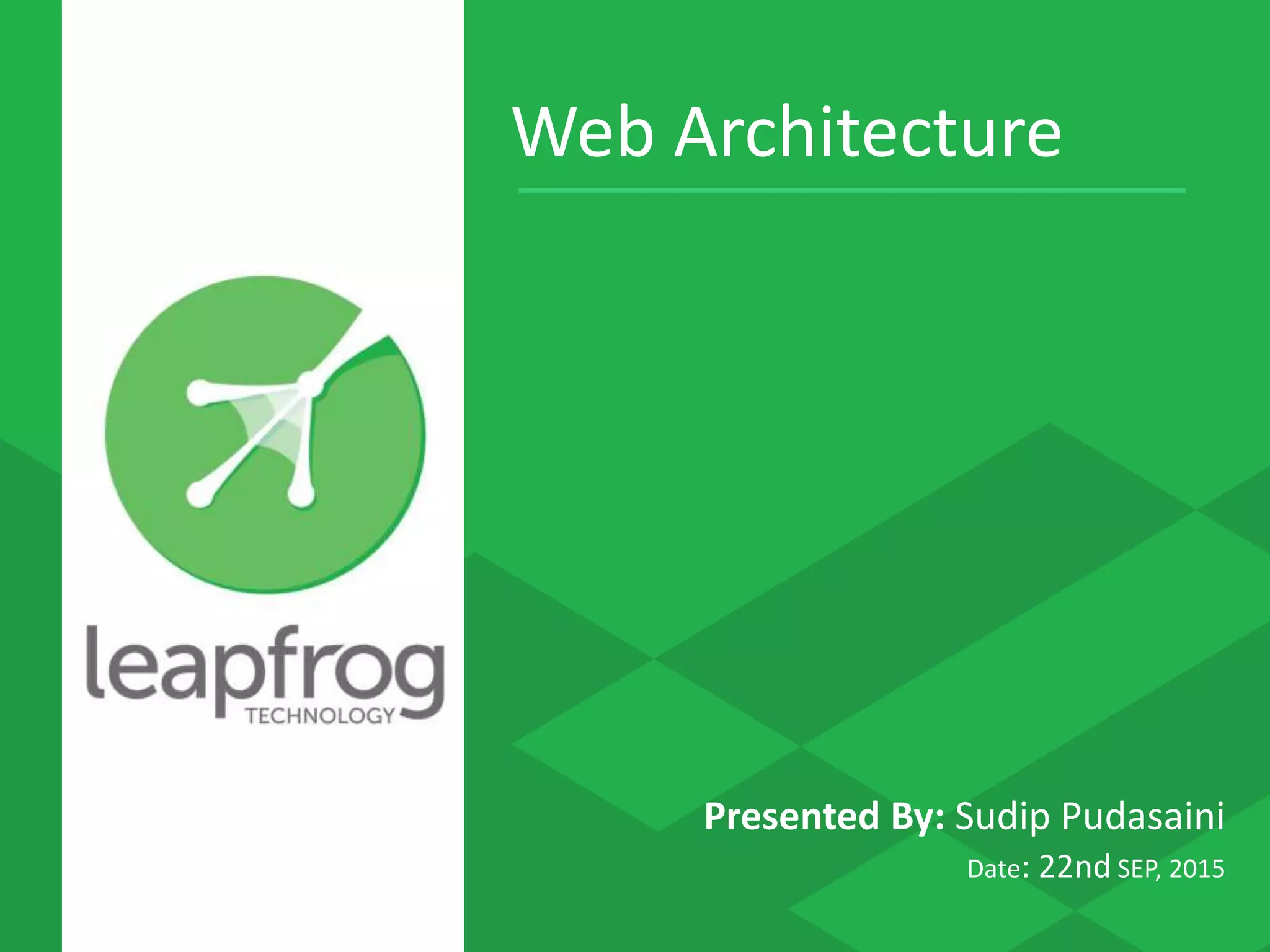 Web Architecture | PPTX