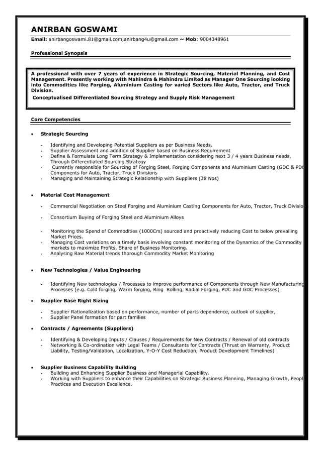 Resume_16 | PDF