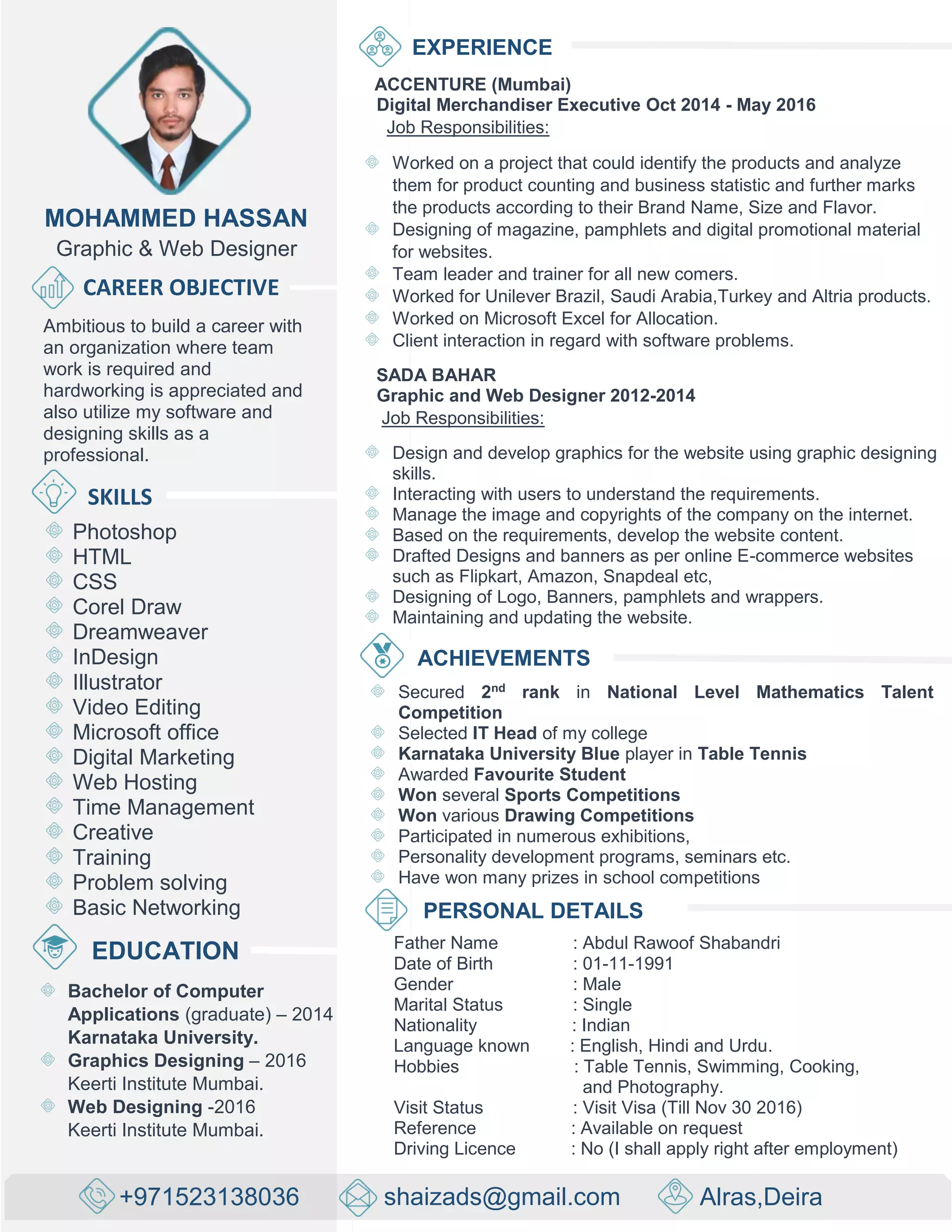 mohammed hassan cv | PDF