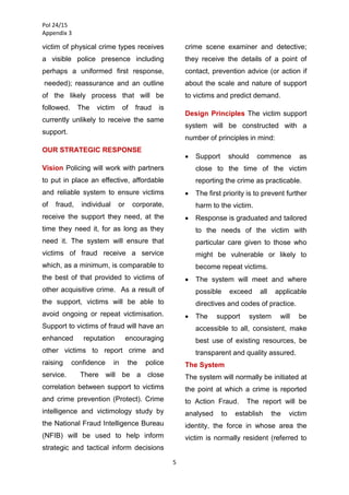 National Policing Strategy for the Victims of Fraud | PDF