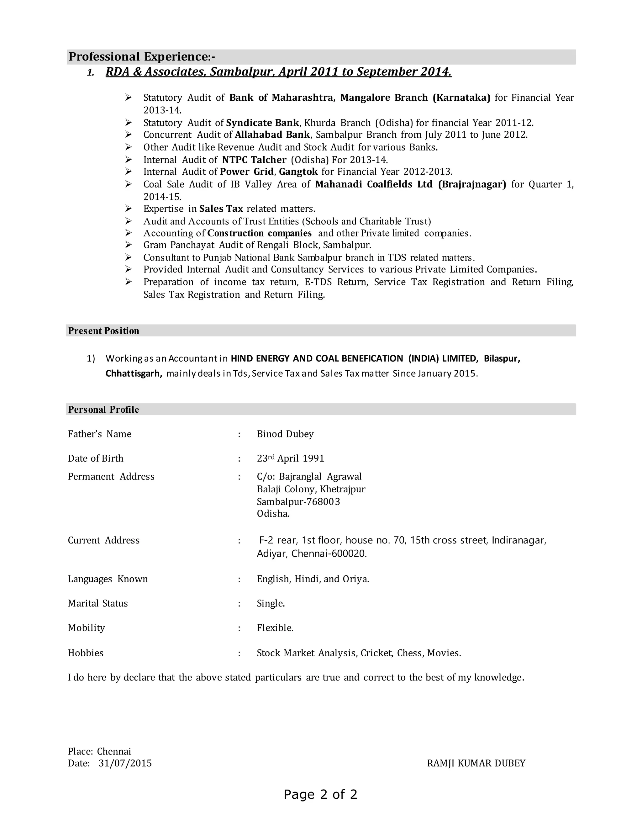 Resume | DOCX