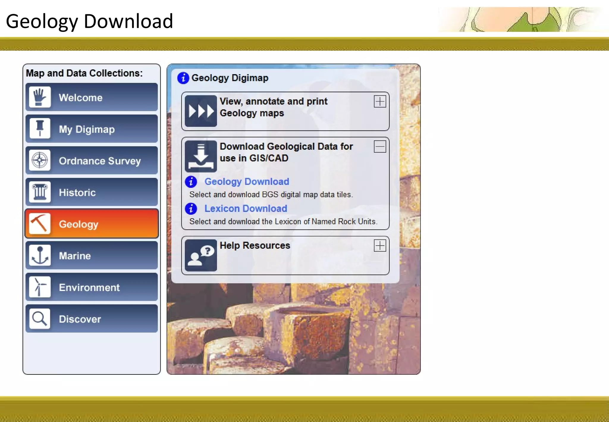 Geology Digimap | PPT