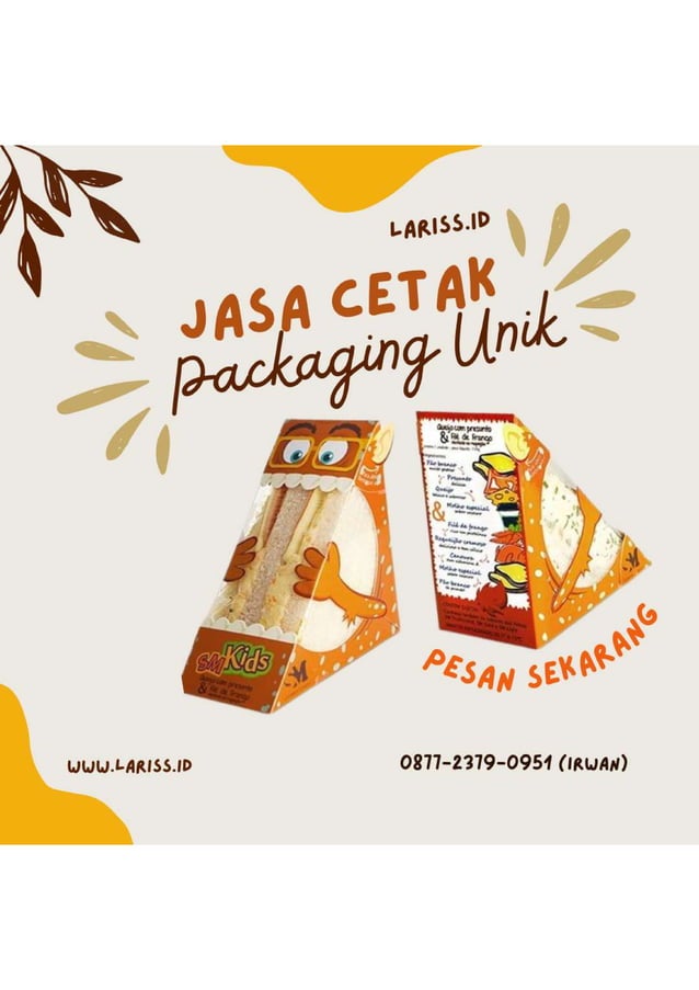 Kemasan Roti Boy Kota Karyawangi Parongpong | PDF