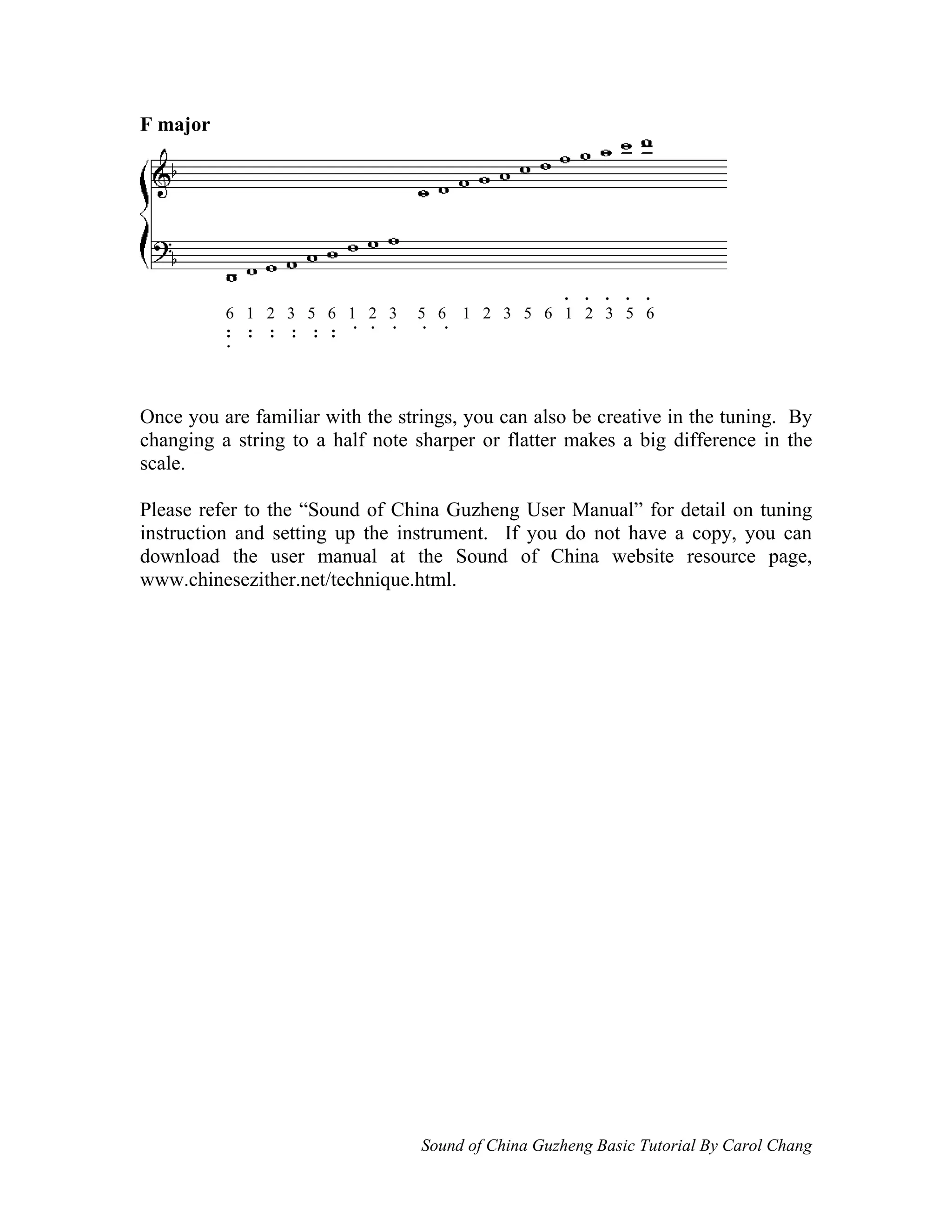 Introduction_to_Guzheng | PDF