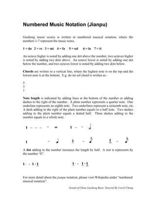 Introduction_to_Guzheng | PDF