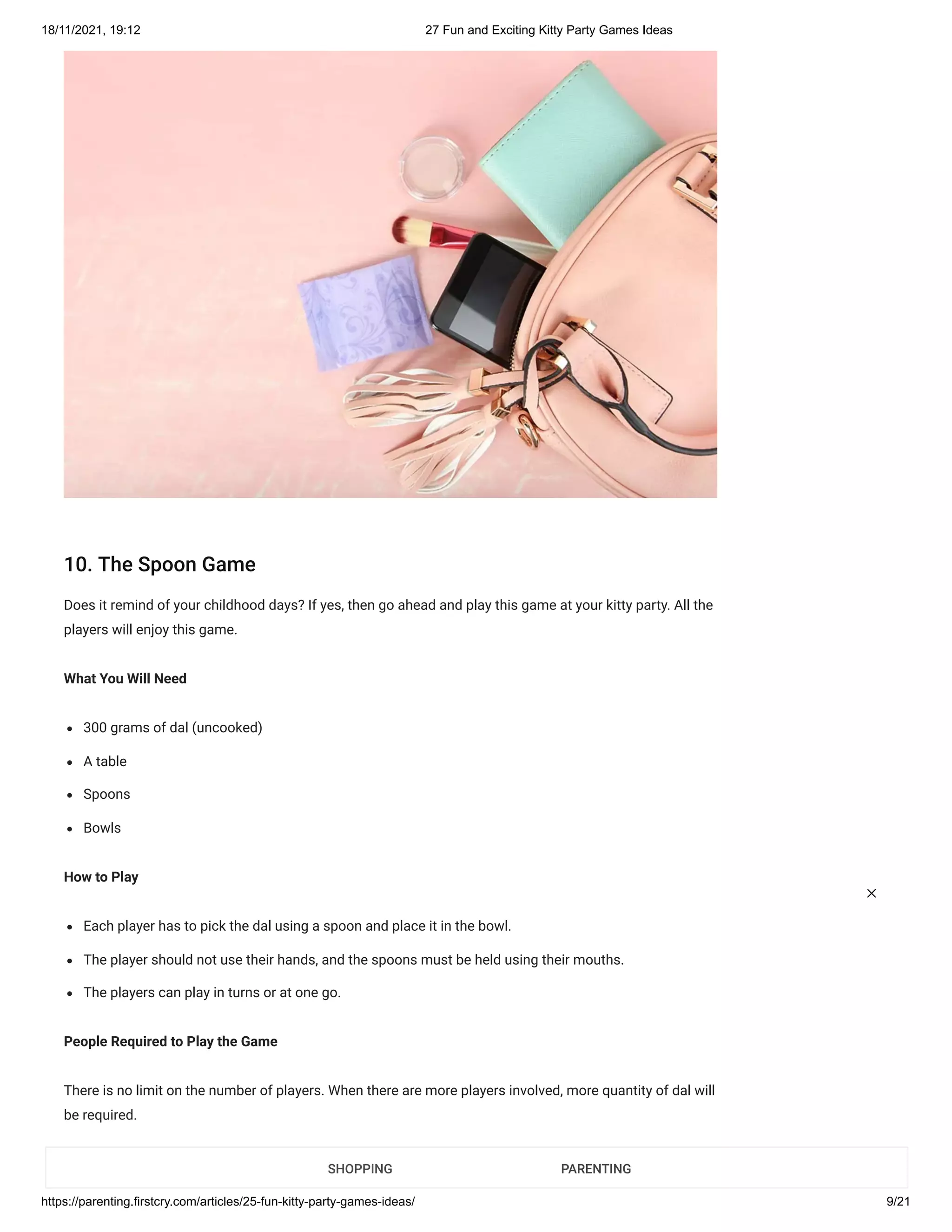 27 fun and exciting kitty party games ideas | PDF