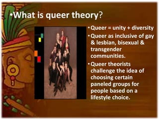 Queer theory | PPTX
