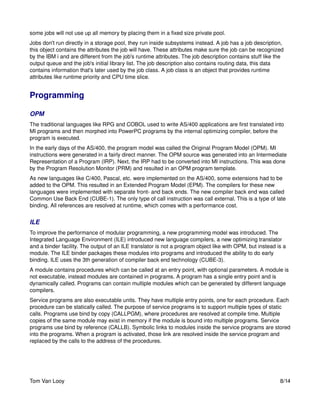 Introduction to the IBM AS/400 | PDF