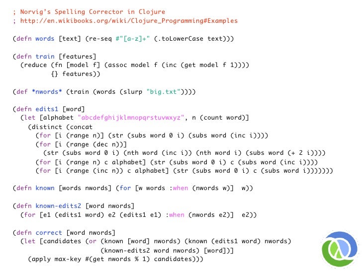 Clojure A Dynamic Programming Language For The Jvm