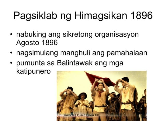 Himagsikan 1896 | PPT