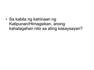 Himagsikan 1896 | PPT