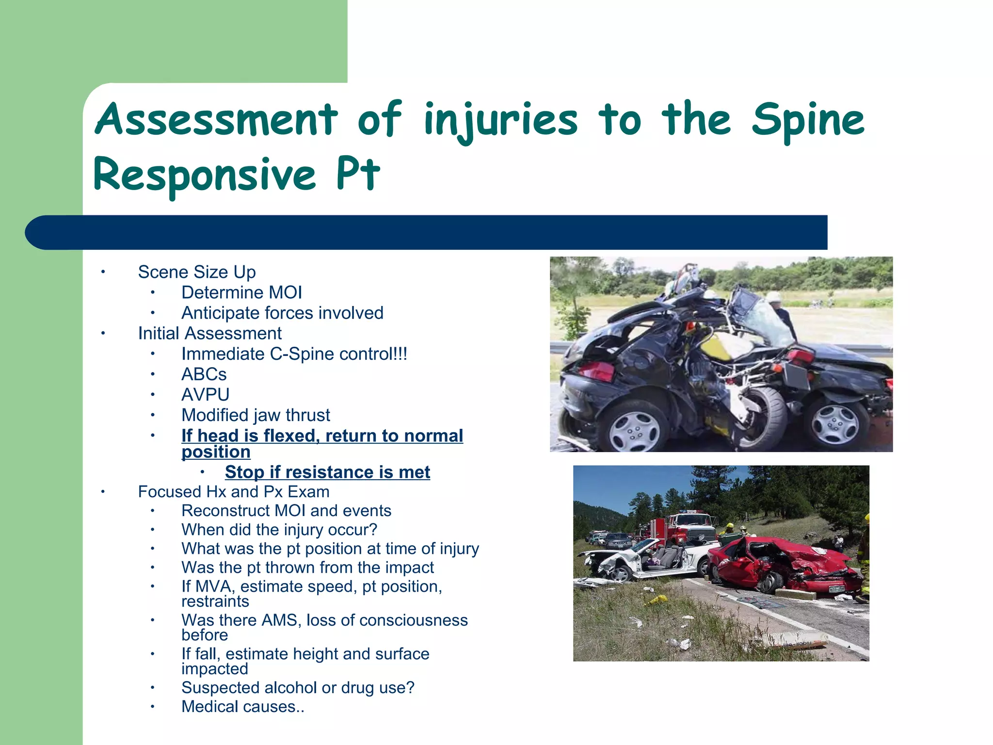 27)Injuries To The Head And Spine | PPT