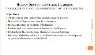 Intelligence and measurement of intelligence | PDF
