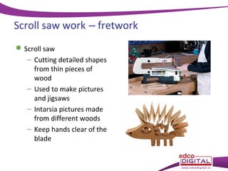 27 laminating scroll saw work & pyrography | PPT