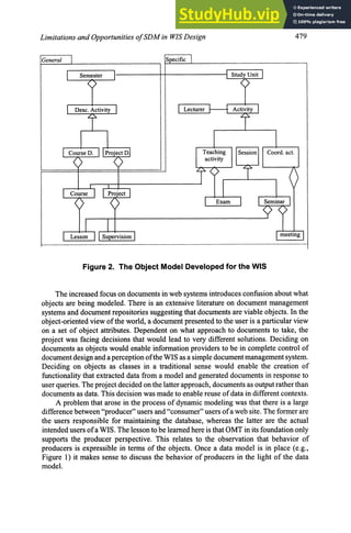 27 LIMITATIONS AND OPPORTUNITIES OF SYSTEM DEVELOPMENT METHODS IN WEB INFORMATION SYSTEM DESIGN ...