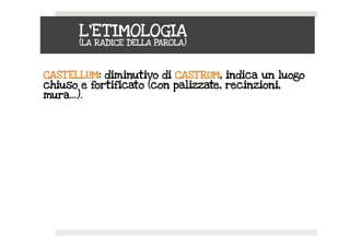 L'incastellamento | PDF