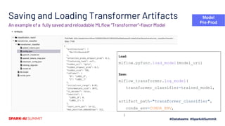 Continuous Delivery of Deep Transformer-Based NLP Models Using MLflow and AWS SageMaker for ...