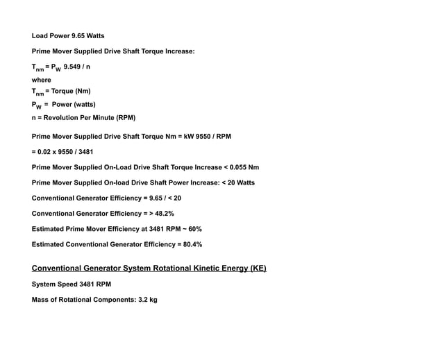 #27 MIT TESTING PROTOCOL - INFINITE EFFICIENCY ReGenX GENERATOR ...