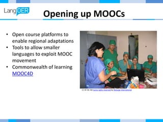 Creating communities in MOOCs “Safe bubbles in a sea of openness” | PPTX