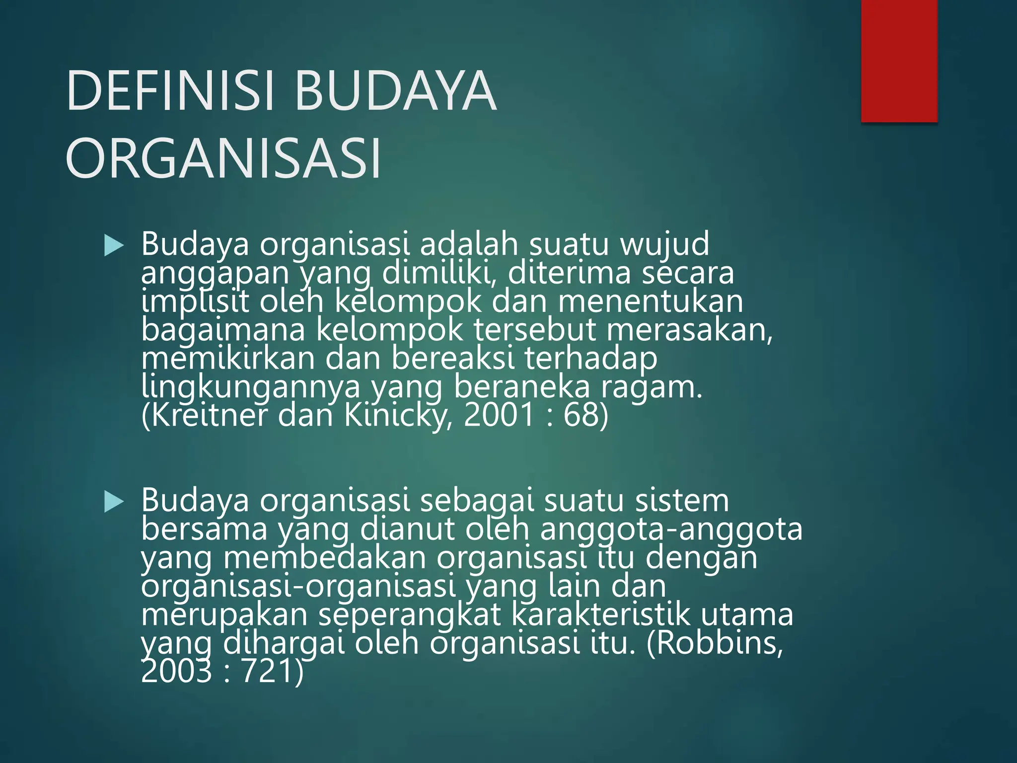 Jenis-jenis Budaya Organisasi | PPTX