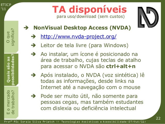 Tecnologia & inclusão | Informar novas tecnologias a serviço de pessoas ...