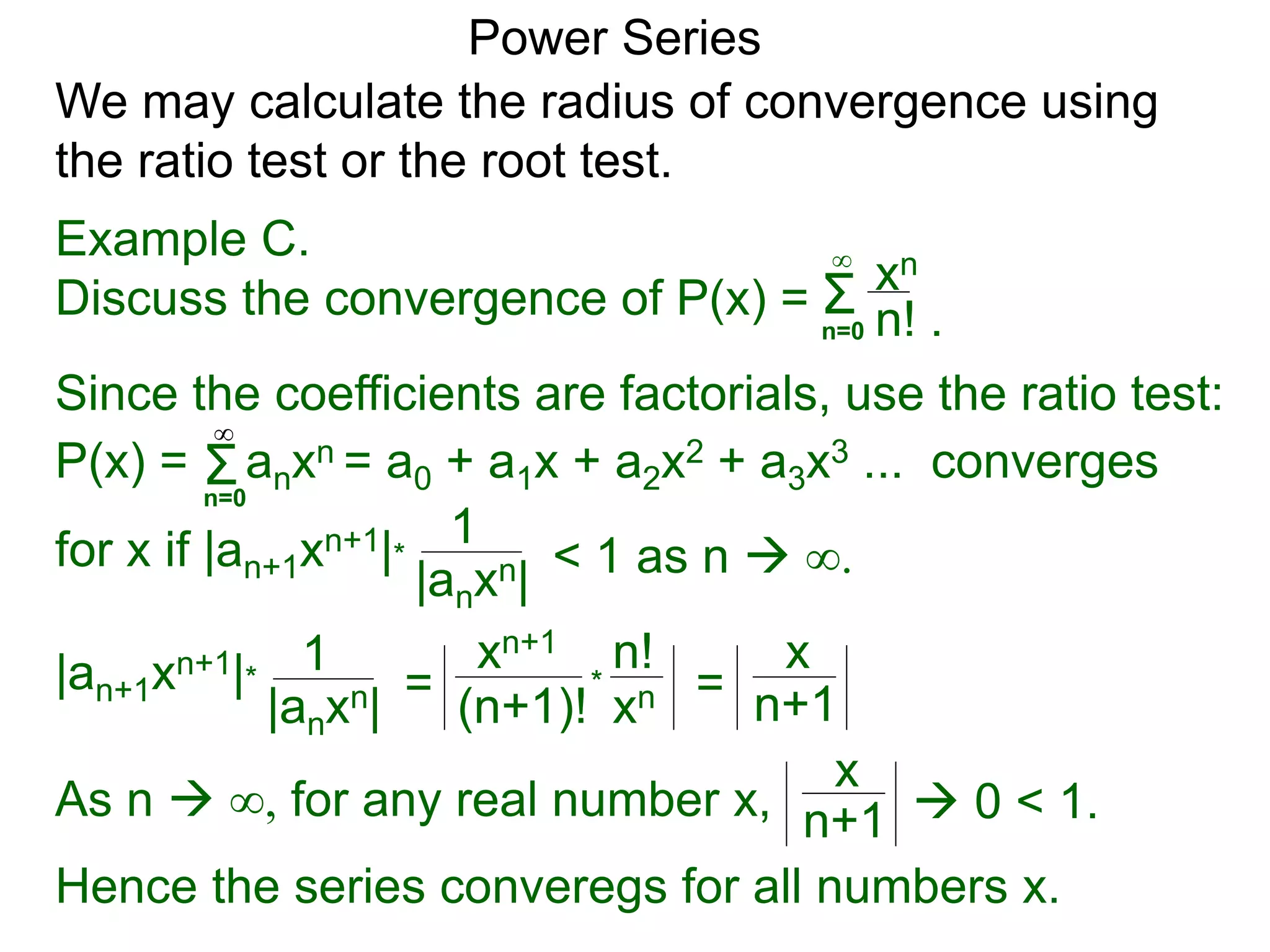 27 power series x | PPTX