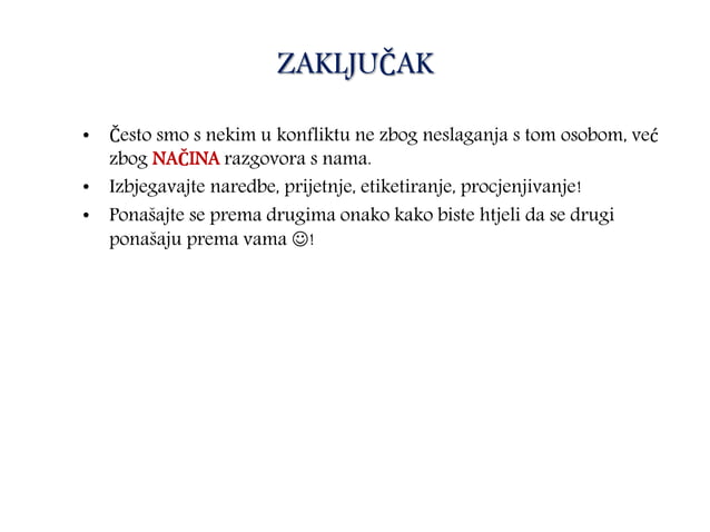 pravila sukobi | PPTX