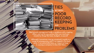 Poor Records Management: The Causes, Consequences, and How to Prevent ...