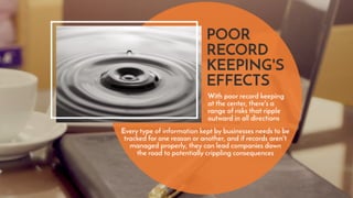 Poor Records Management: The Causes, Consequences, and How to Prevent ...