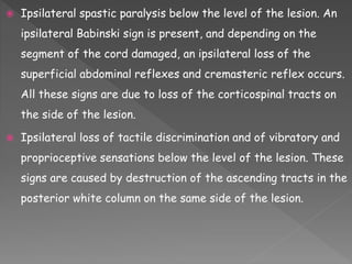 SPINAL CORD INJURY | PPTX