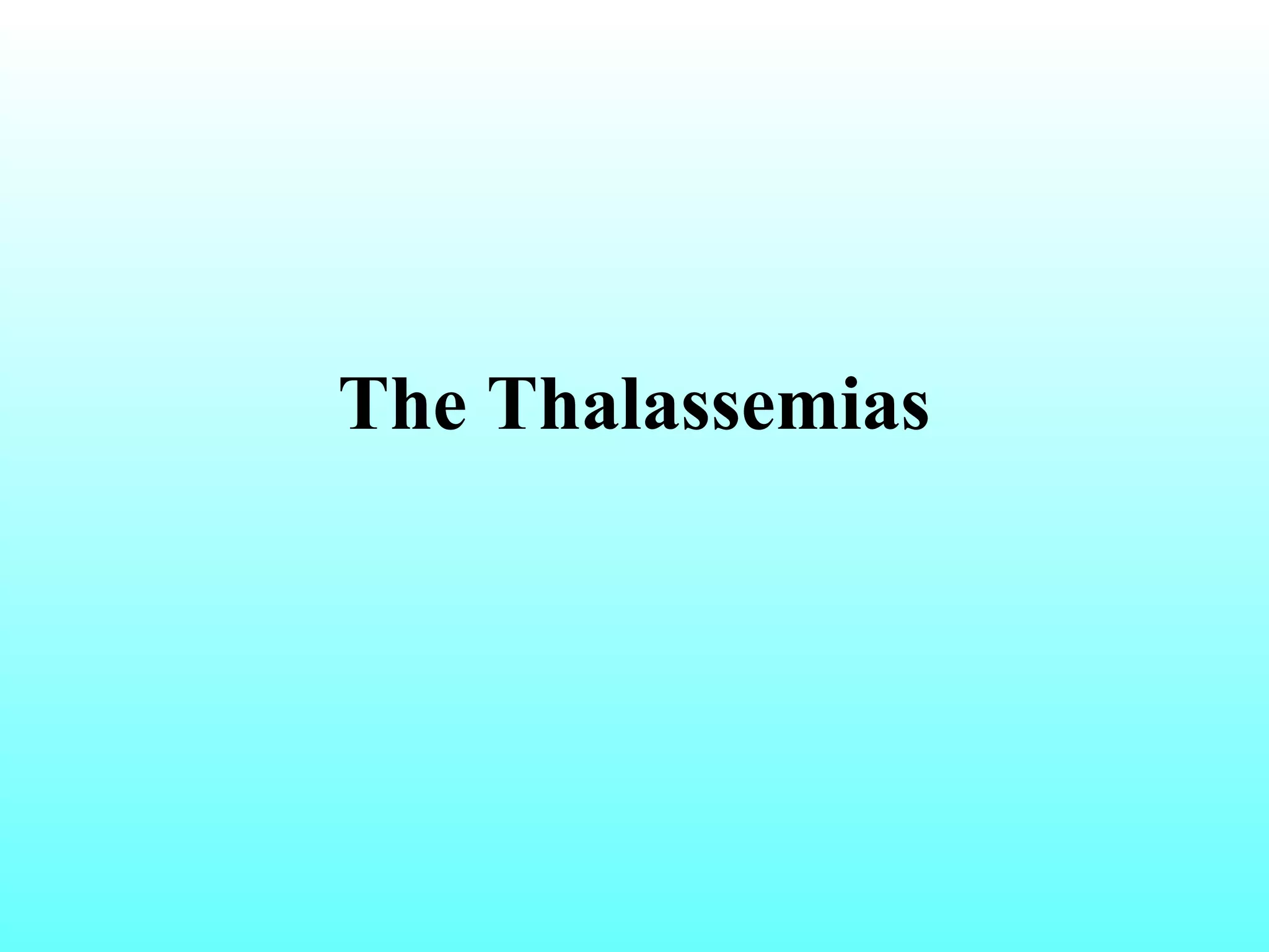 27 thalassemias | PPT