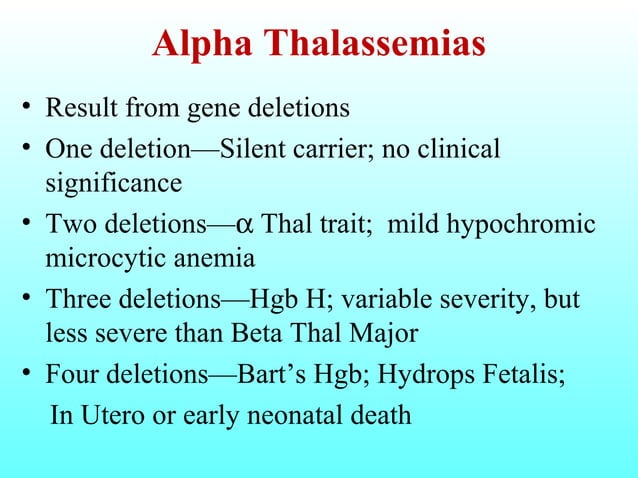 27 thalassemias | PPT