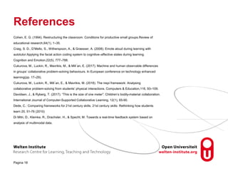 Multimodal Learning Analytics for Collaborative Learning Understanding ...
