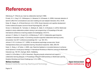 Multimodal Learning Analytics for Collaborative Learning Understanding and Support, Doctoral ...