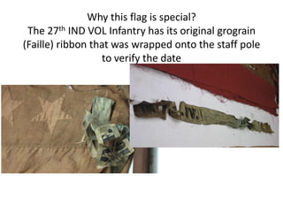 Textile Military History, 27th Indiana. Vol. Regiment, Dubois county ...