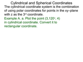 27 triple integrals in spherical and cylindrical coordinates | PPT