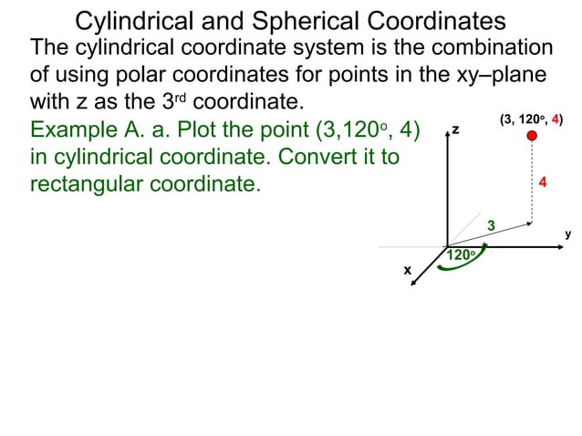 27 triple integrals in spherical and cylindrical coordinates | PPT