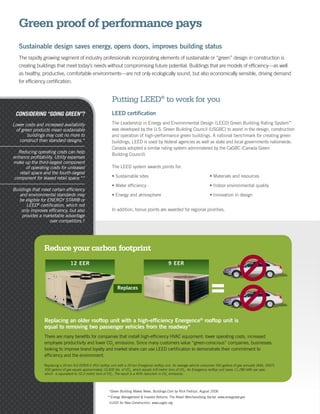 Lennox -- Helping HVAC Professionals Take the "LEED" | PDF