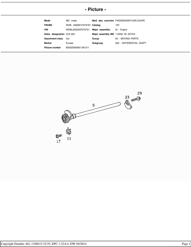 Mercedes benz m112 engine - epc | PDF | Luxury Cars | Auto Type
