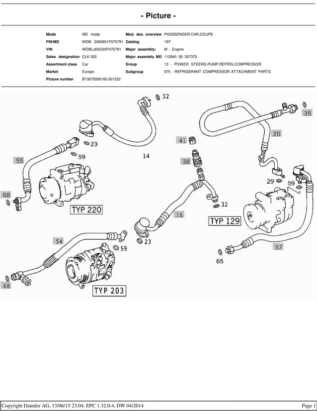 Mercedes benz m112 engine - epc | PDF | Luxury Cars | Auto Type