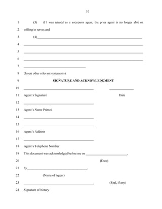 Bill No. 28-0086 Amendment To Provide For A Uniform Statutory Form ...