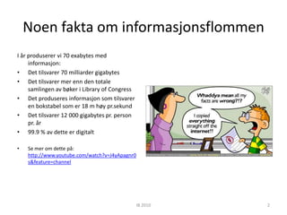 informasjonskunnskap IB | PPT