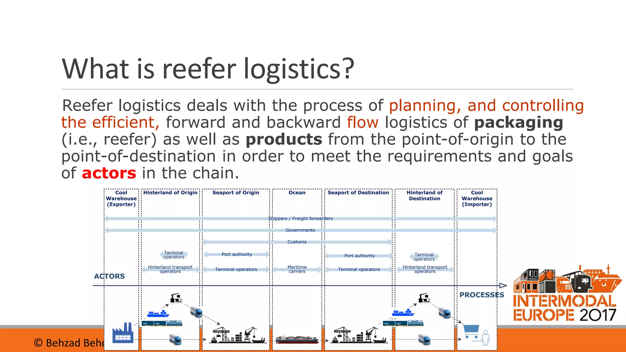 Reefer logistics: an overview of trends and challenges | PDF